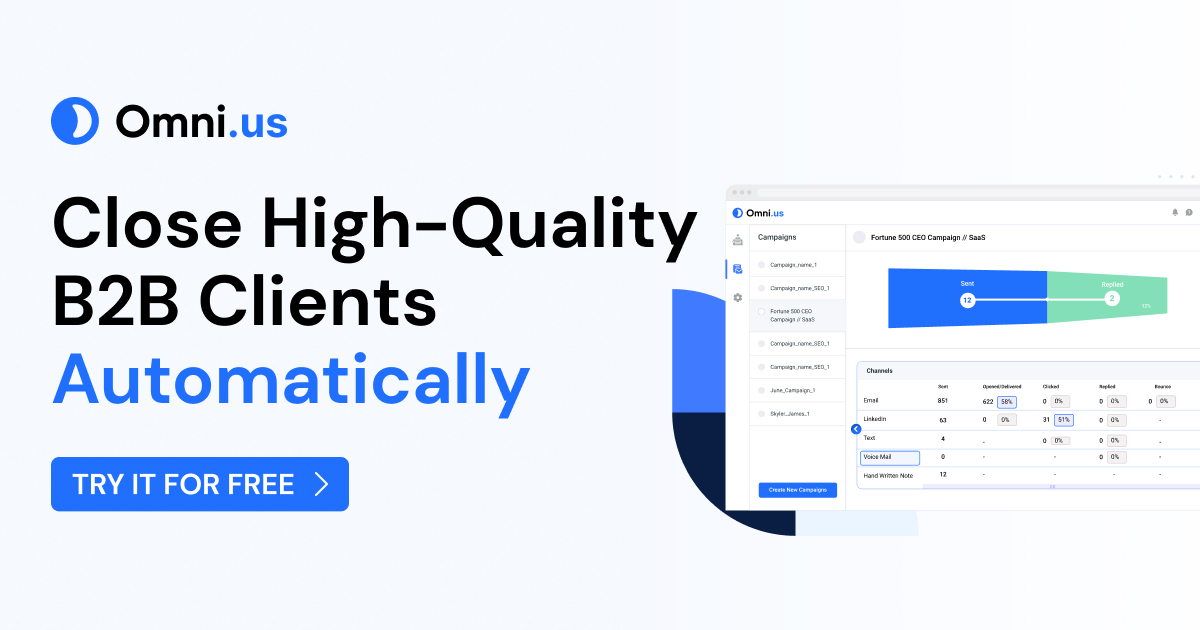 Automated Omni Channel Outreach System | Omni.us